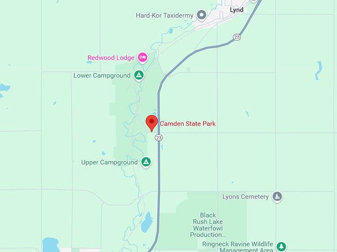 camden state park 10 map