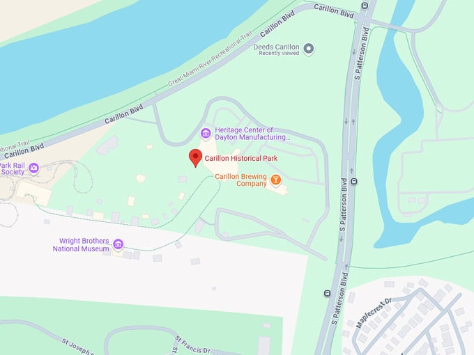 carillon historical park 10 map