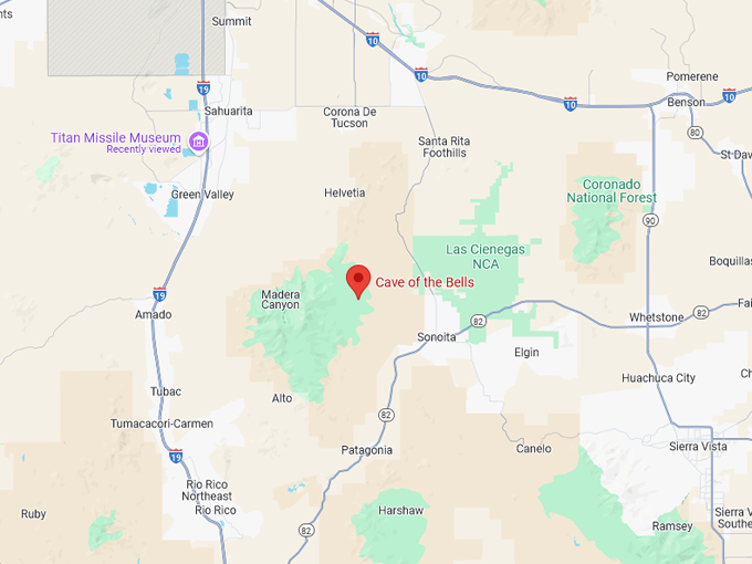 cave of the bells 10 map