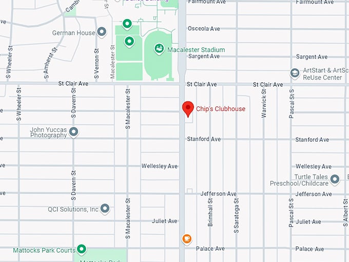 chip&rsquo;s clubhouse 10 map