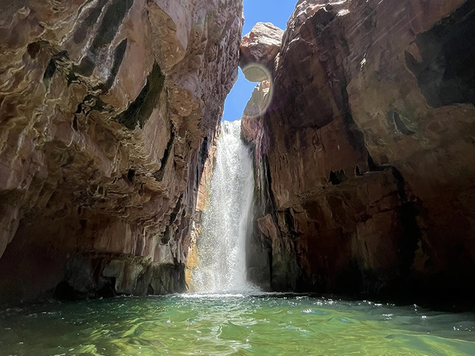 cibecue falls via cibecue creek trail 8
