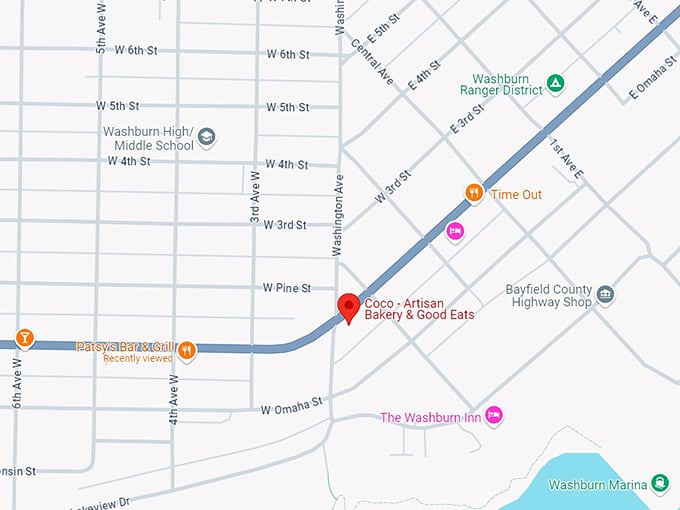 coco artisan bakery & good eats 10 map