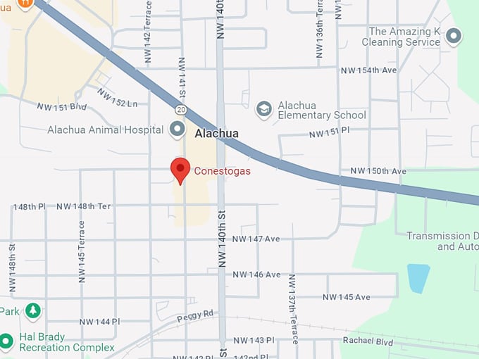 conestogas restaurant 10 map