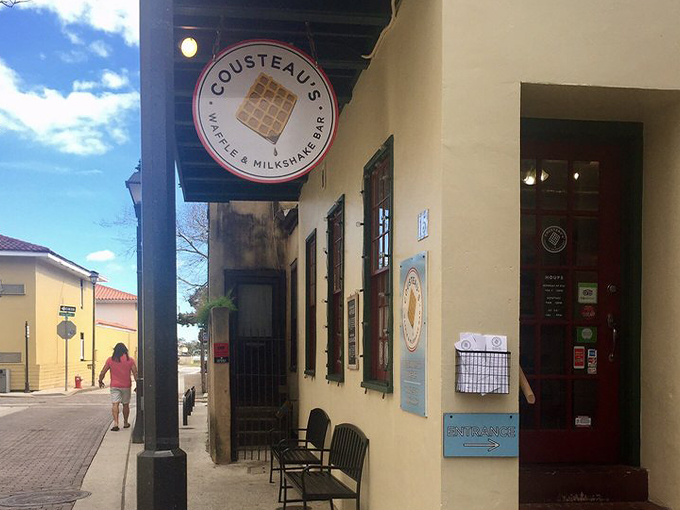 cousteau's waffle and milkshake bar 1