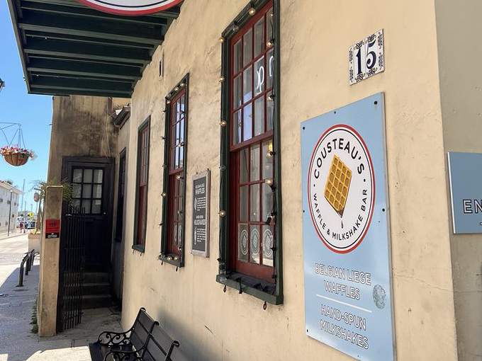 cousteau's waffle and milkshake bar 1