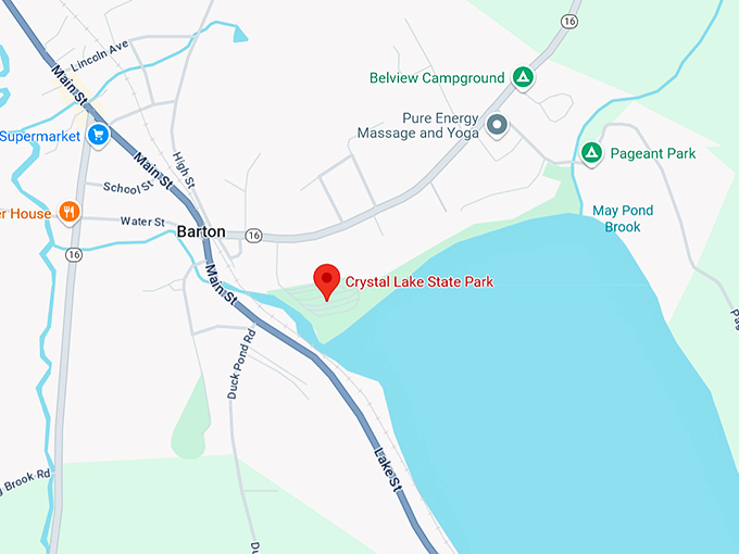 crystal lake state park 10 map