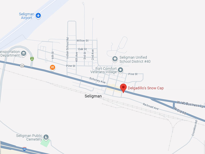 delgadillo&rsquo;s snow cap 10 map