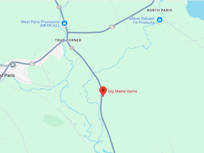 dig maine gems 10 map