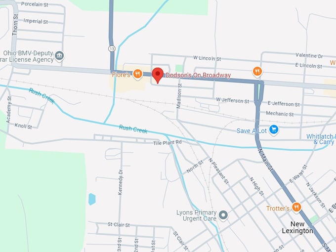 dodson's on broadway 10 map