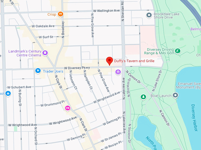 duffy's tavern and grille 10 map