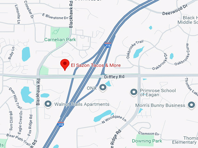 el sazon tacos & more, bp gas station 10 map