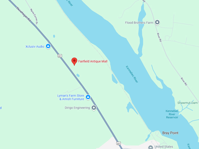 fairfield antique mall 10 map