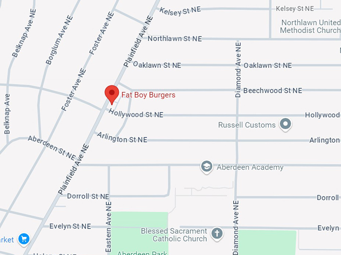 fat boy burgers 10 map