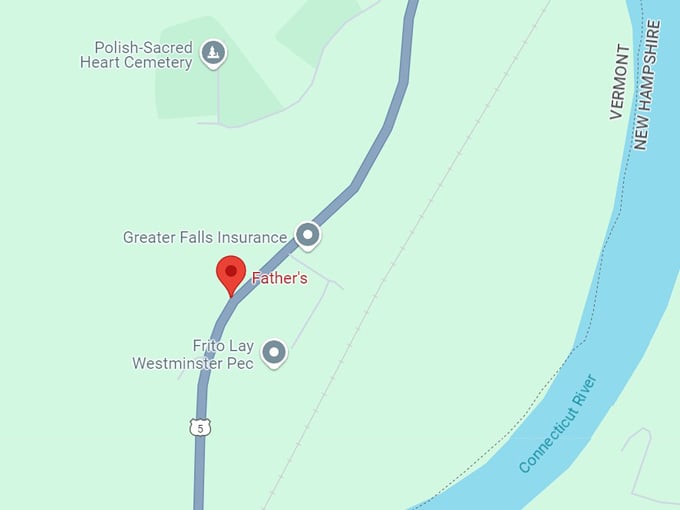 father's restaurant map