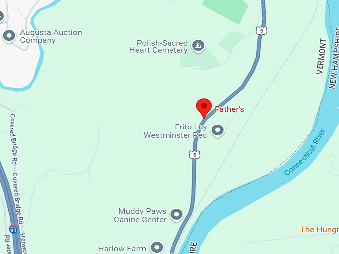 father's restaurant 10 map