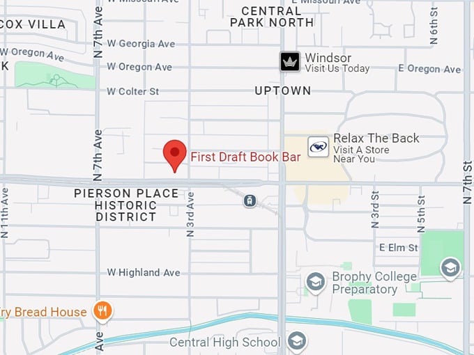 first draft book bar 10 map