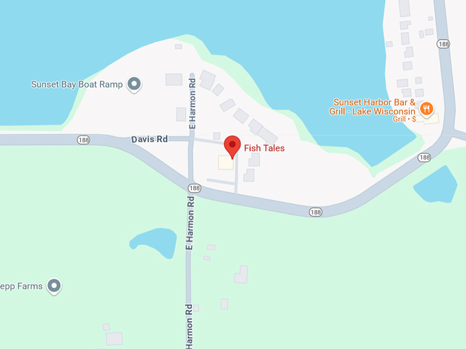 fish tales restaurant 10 map