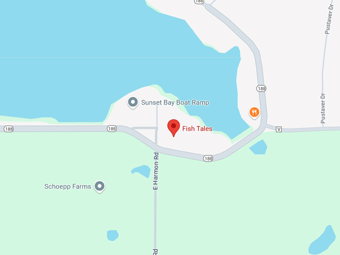 fish tales restaurant 10 map