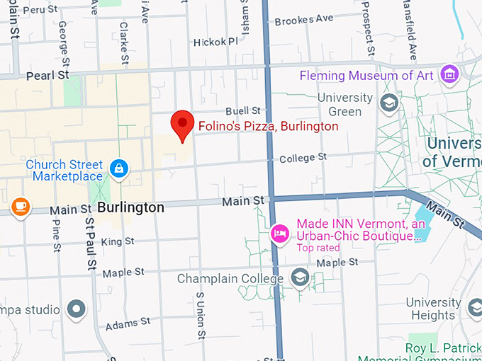 folino's pizza map