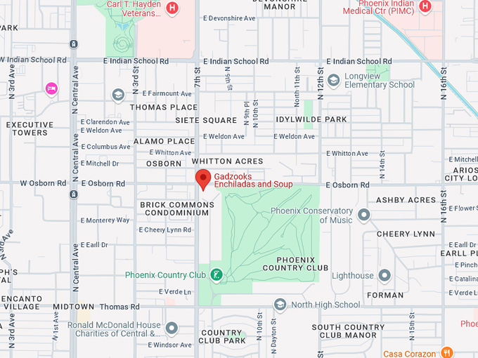 gadzooks enchiladas and soup 10 map