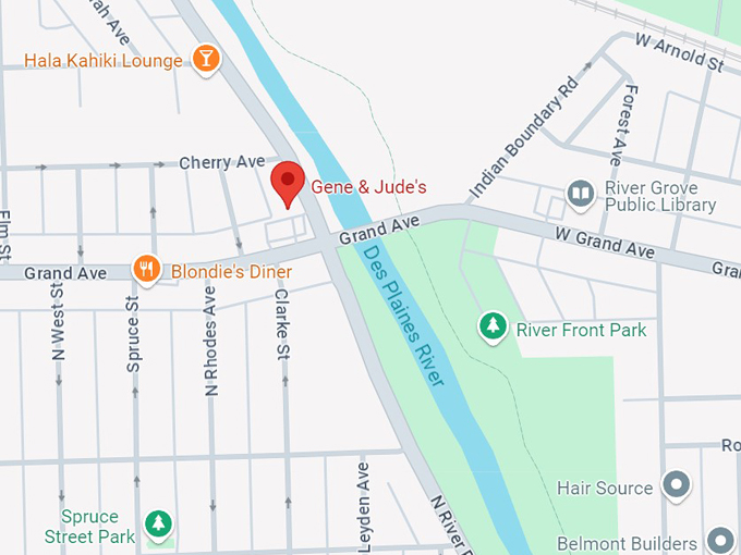 gene and jude's 10 map