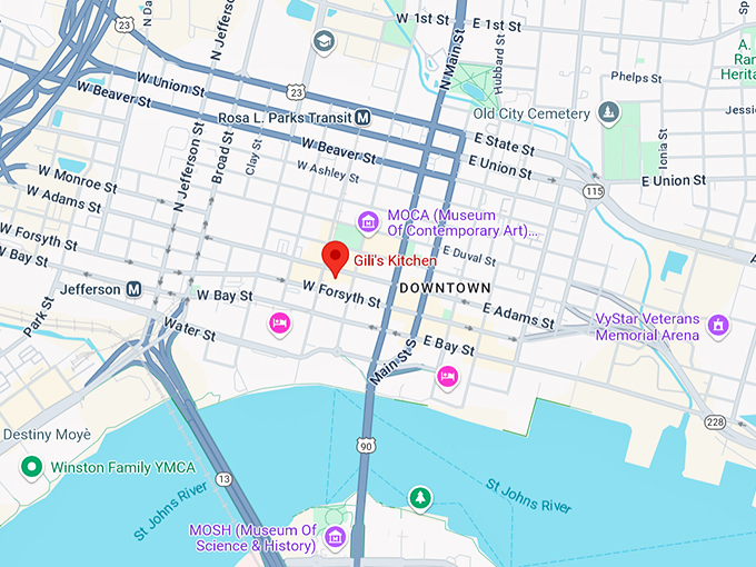 gili's kitchen 10 map