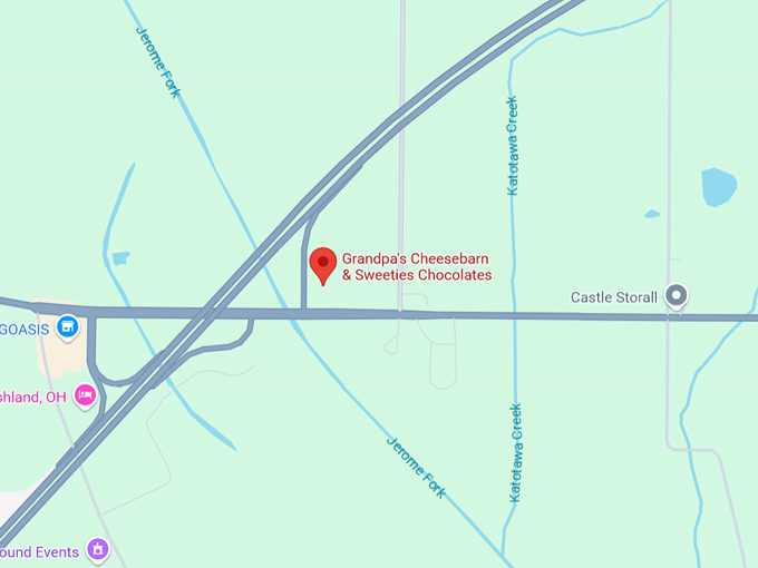 grandpa&rsquo;s cheesebarn 10 map