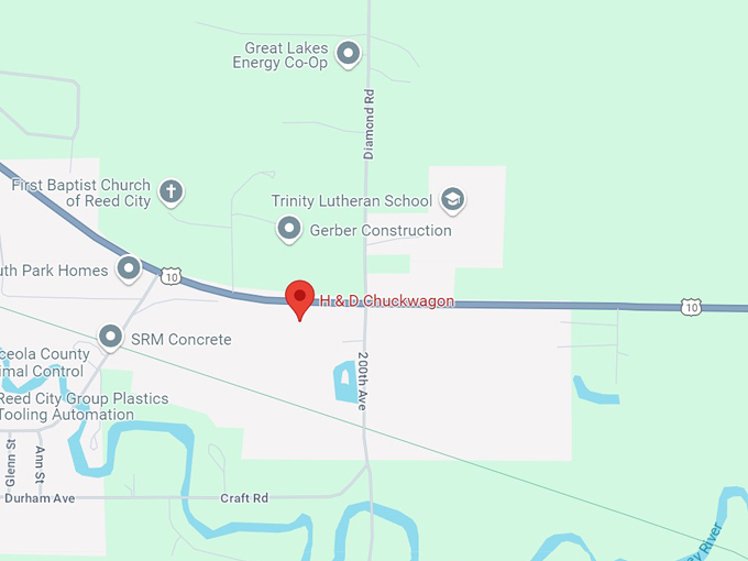 h & d chuckwagon 10 map