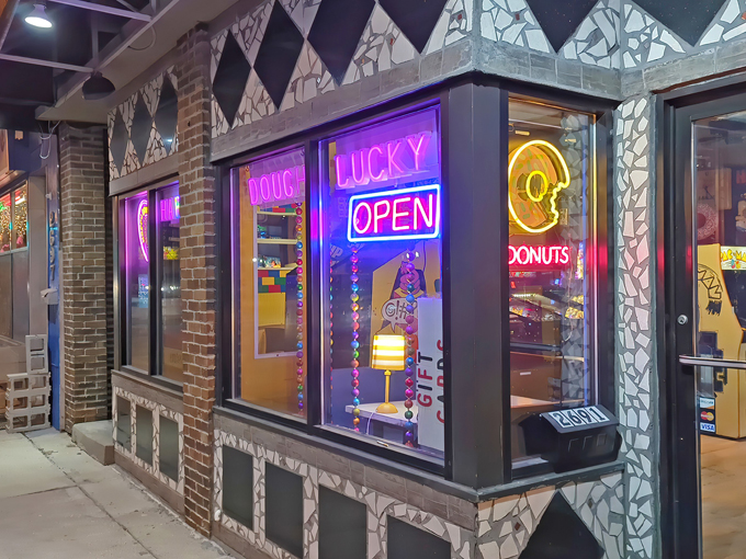 happy dough lucky donuts + arcade 1