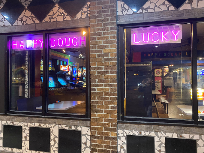 happy dough lucky donuts + arcade 1