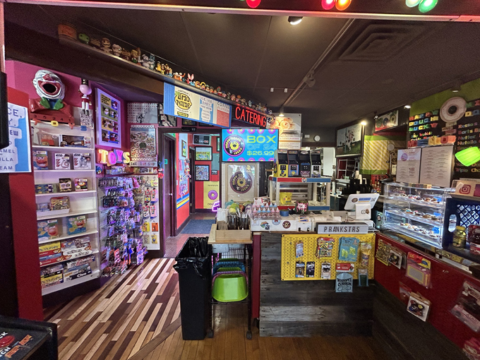 happy dough lucky donuts + arcade 7