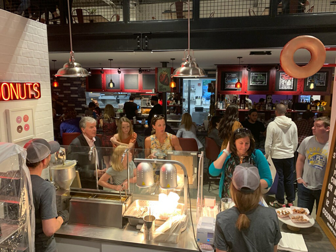 happy dough lucky donuts + arcade 8