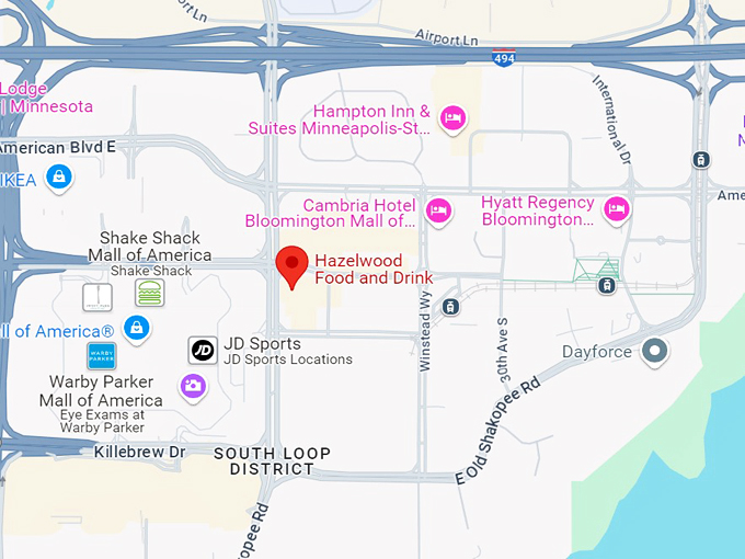 hazelwood food and drinks 10 map
