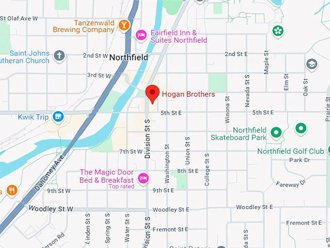 hogan brothers 10 map