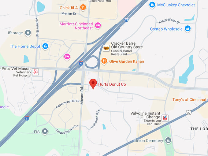 hurts donut co. 10 map