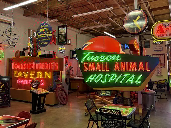 ignite sign art museum 9