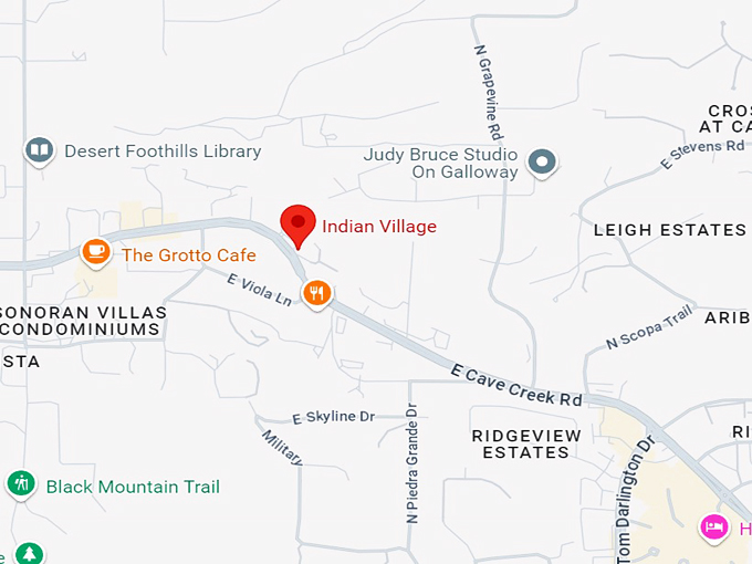 indian village 10 map