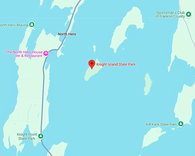 knight island state park 10 map