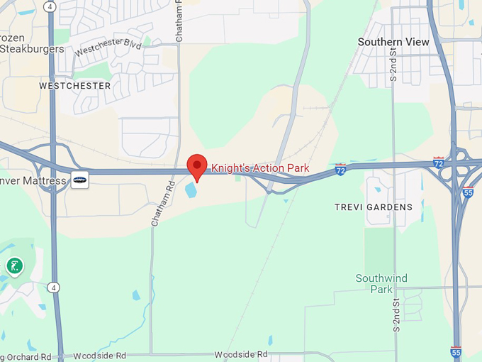 knight's action park 10 map