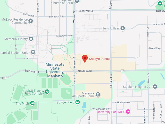 krustys donuts 10 map