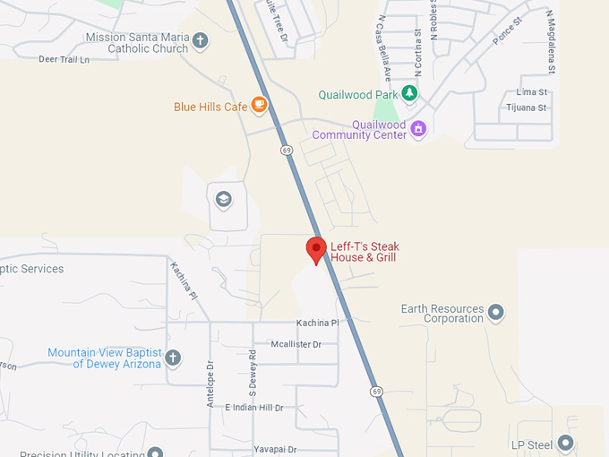 leff t&rsquo;s steak house & grill 10.map