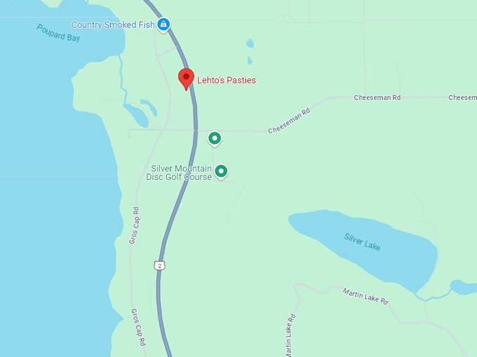 lehto&rsquo;s pasties 10 map