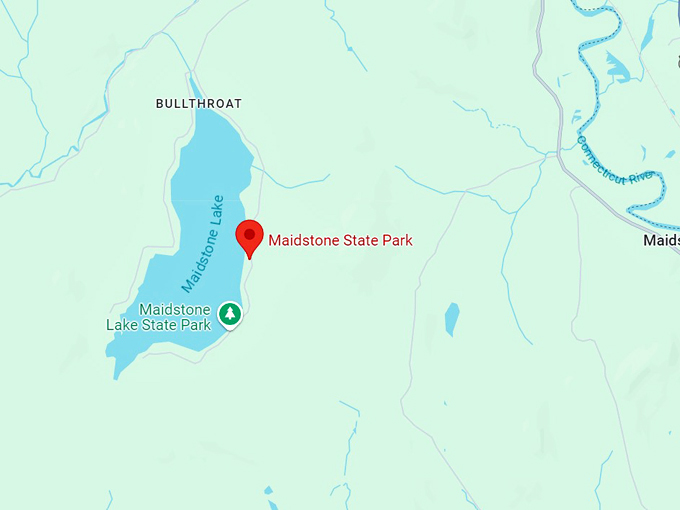 maidstone state park 10 map
