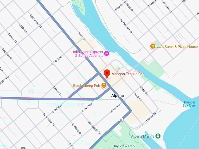 mango's tequila bar 10 map