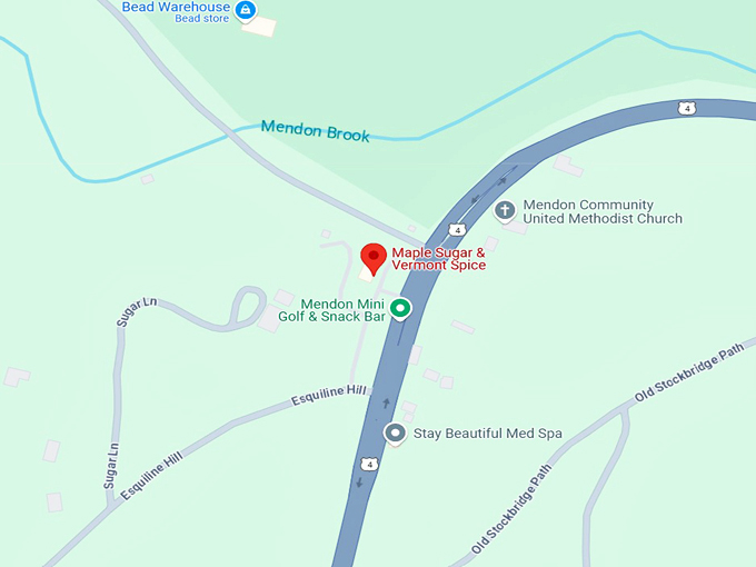 maple sugar & vermont spice 10 map