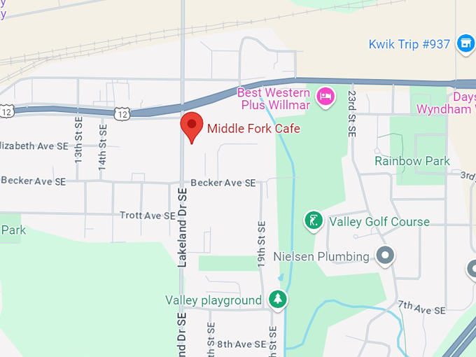 middle fork cafe 10 map