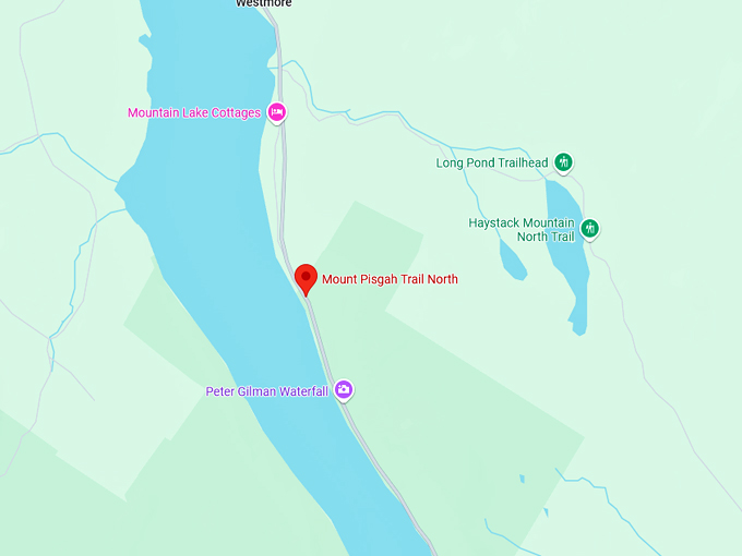 mount pisgah trail 10 map