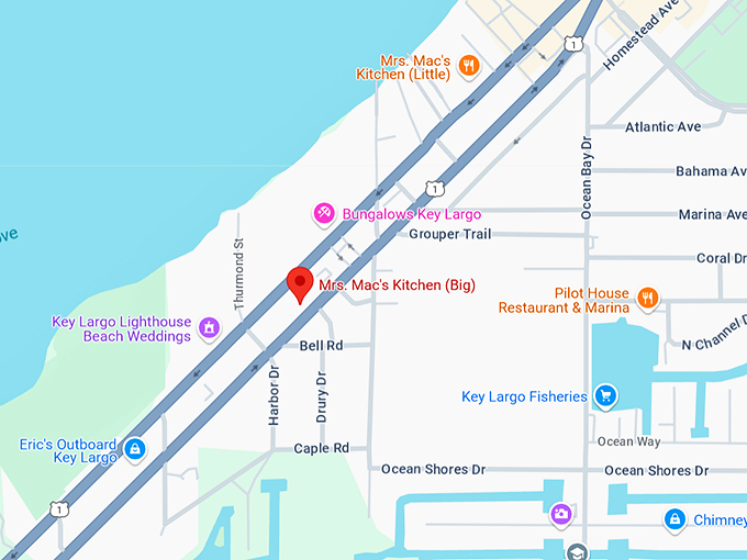 mrs. mac's kitchen 10 map