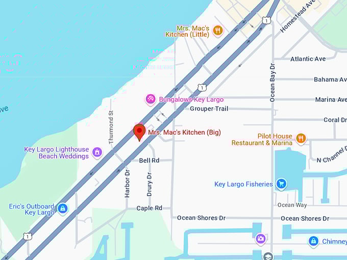 mrs. mac's kitchen 10 map