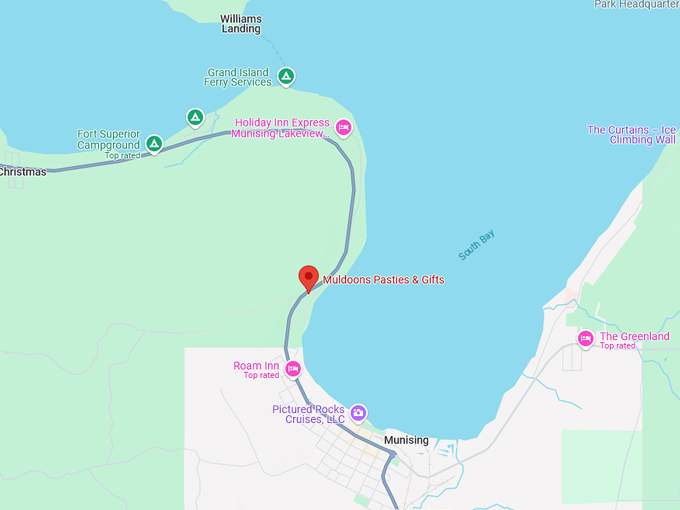 muldoons pasties & gifts 10 map